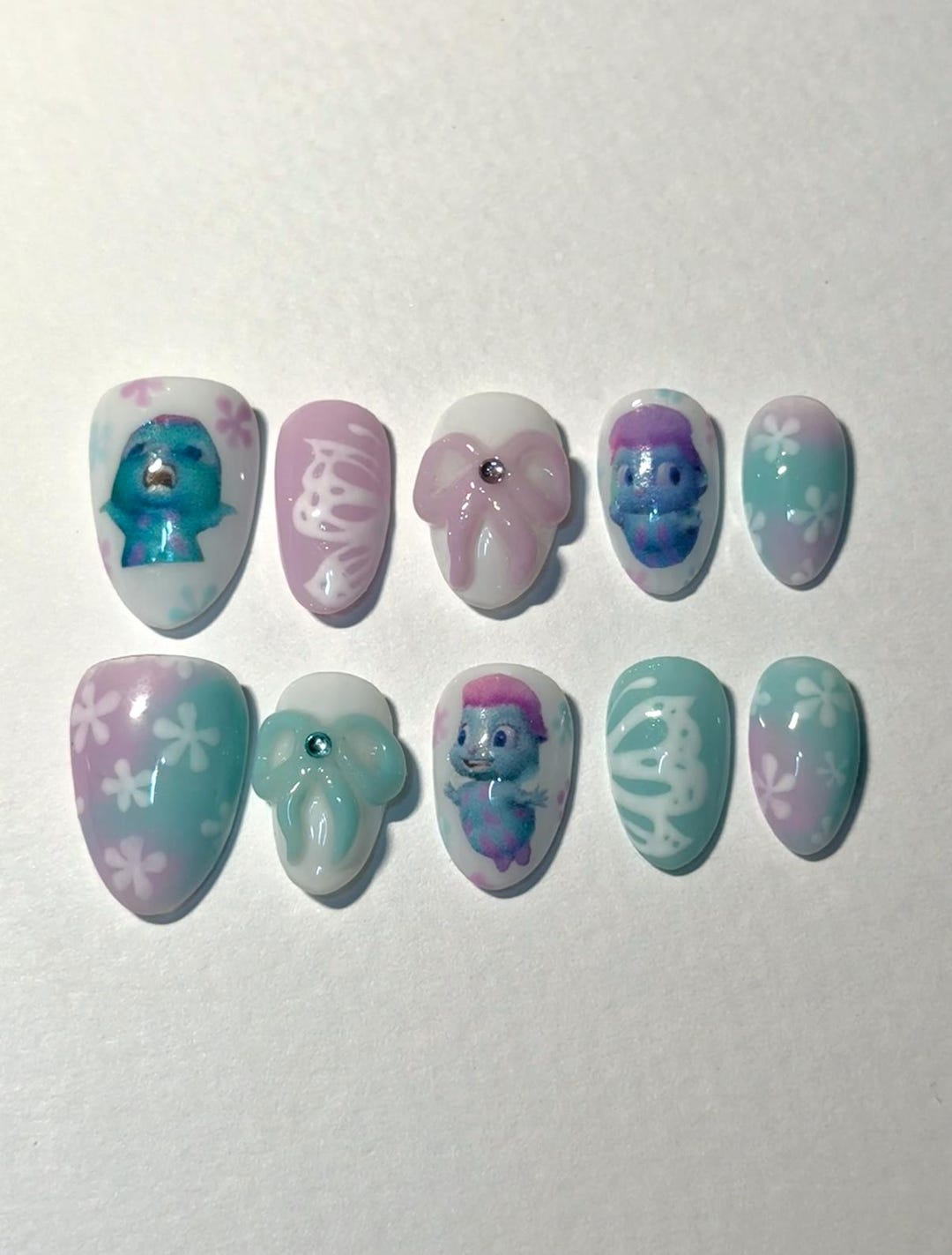Bibble Barbie Press-on Nails - Etsy