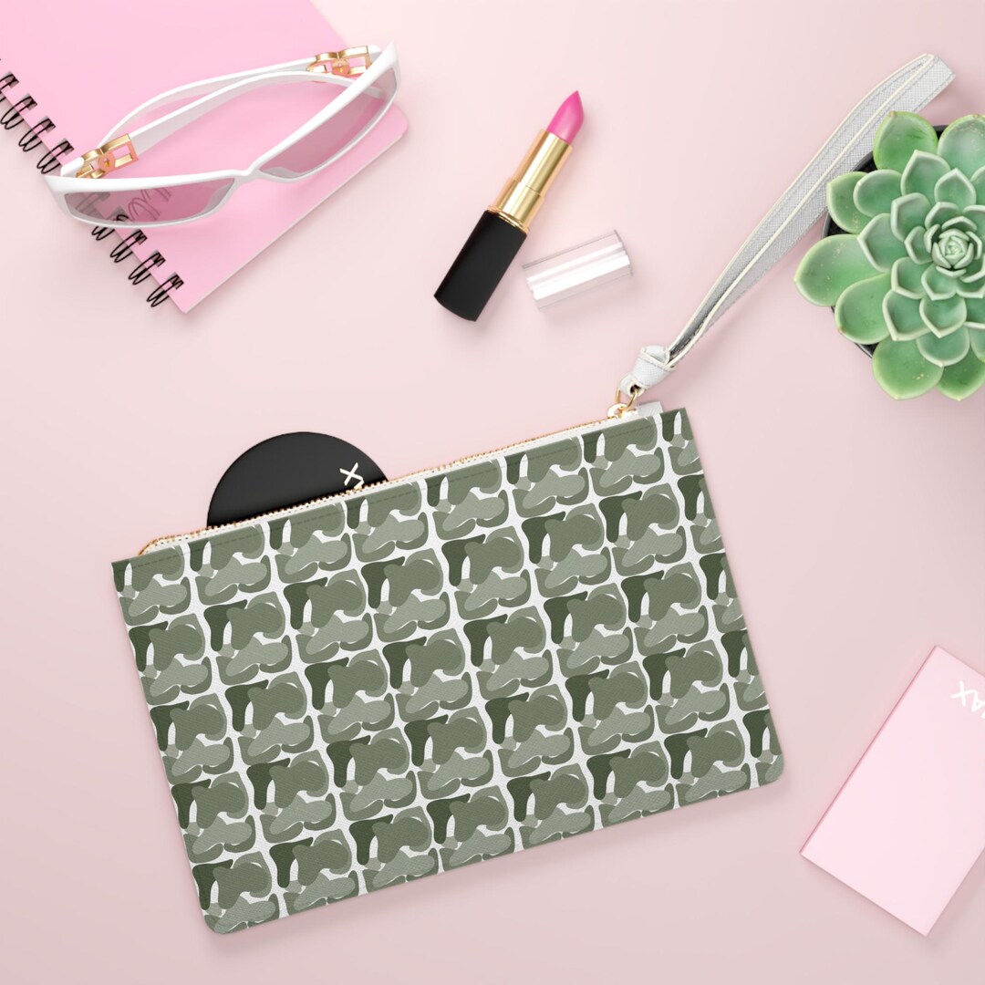 Camouflage Clutch Bag: Saffiano PU Leather Evening Handbag - Etsy