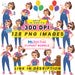 Miss Rachel PNG Clipart Bundle – 14 Digital Images | 300 DPI ...