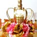 Crown Royal Princess Baby Shower Centerpiece / Girls Pink and Gold Baby ...