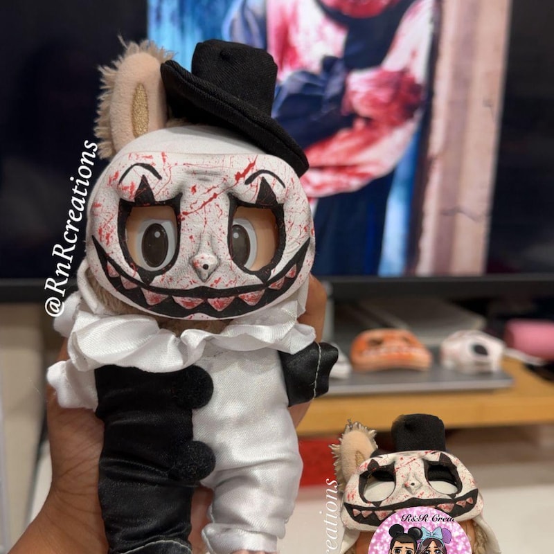 Labubu Art the Clown - Etsy