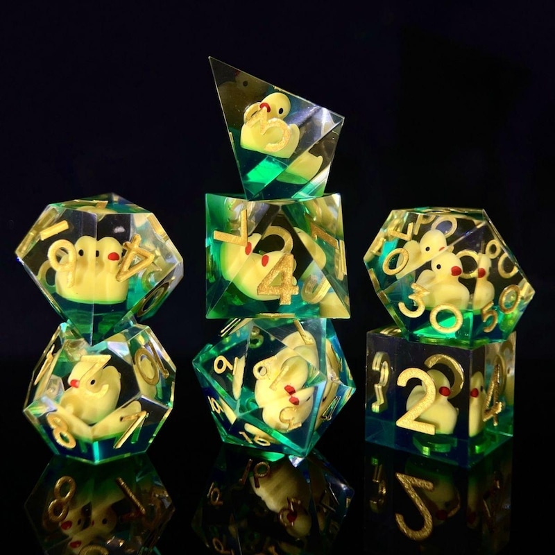 Duck Dnd Dice - Etsy