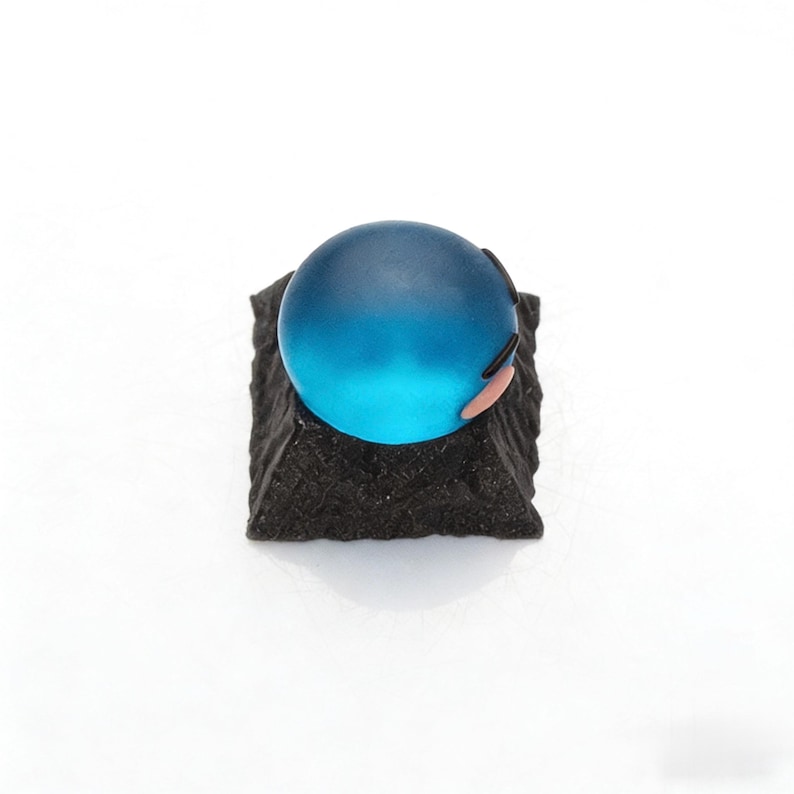 Blue Blob Artisan Keyboard Cap: Custom Keycap for RGB Keyboard - Etsy