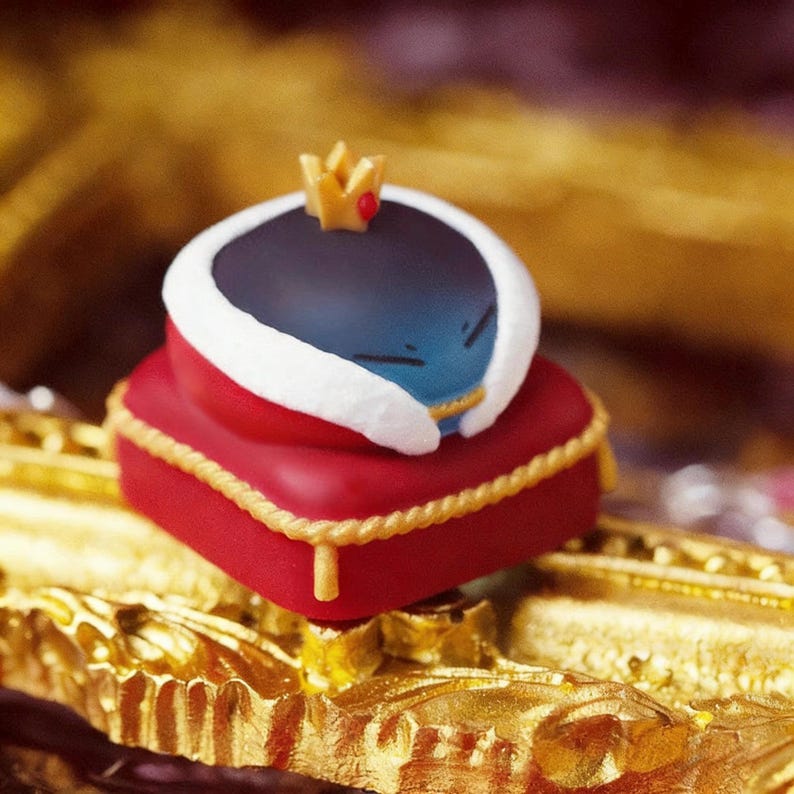 Blue Blob Artisan Keyboard Cap: Custom Keycap for RGB Keyboard - Etsy
