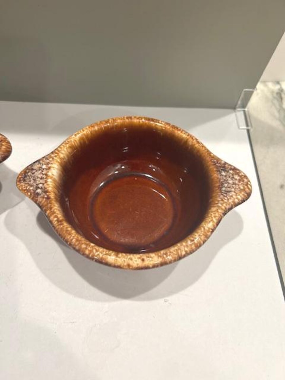 Two Vintage Hull Pottery Brown Drip Glaze Soup Bowls - Etsy
