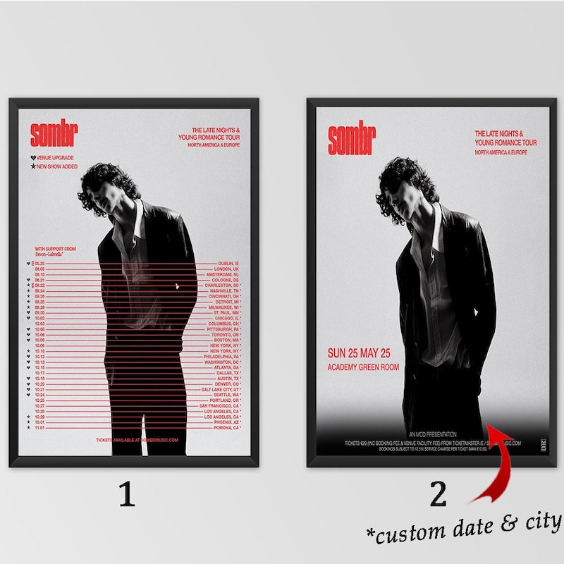 Sombr Wall Art - Etsy