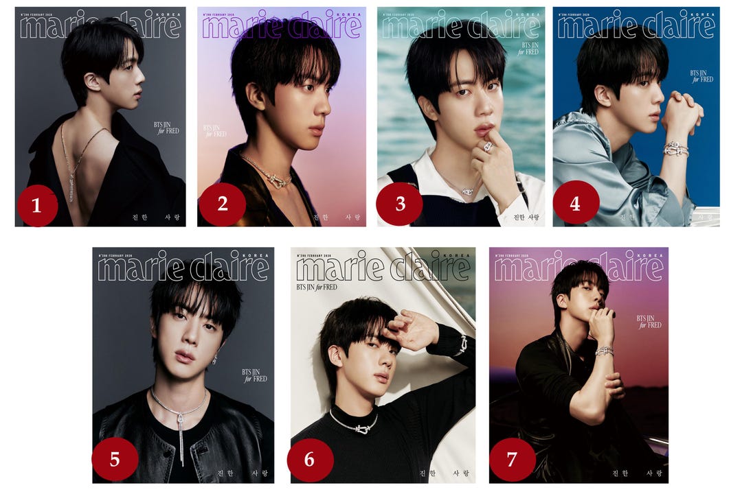 Jin Magazine Photo, Jin Poster - Etsy