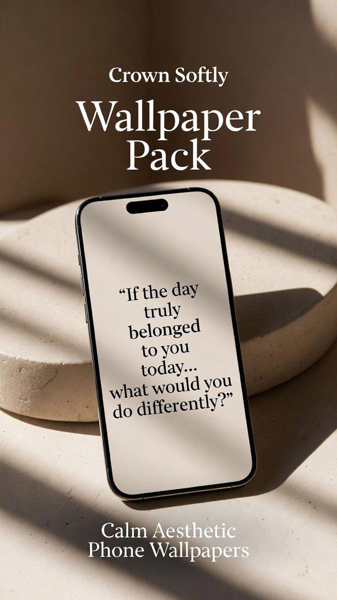 Crown Softly Self Love Wallpapers | Aesthetic Phone Backgrounds | Soft ...