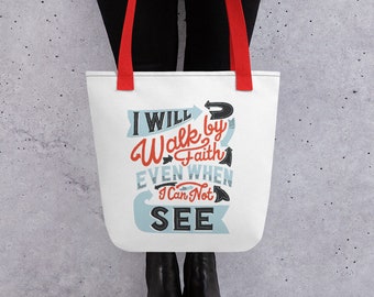 Walk by Faith Bag - Etsy