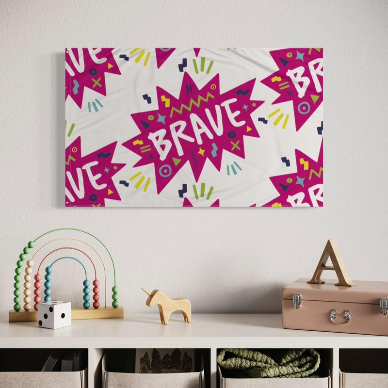 Brave Tapestry - Etsy