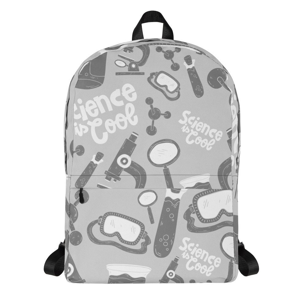 Science is Cool Backpack Cute Science Backpack Biology - Etsy