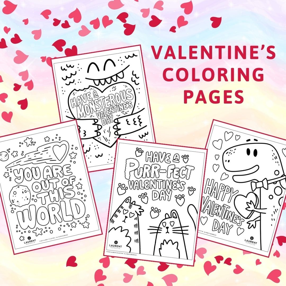 Printable Valentines Coloring Pages | Valentine's Day Colouring Sheets ...