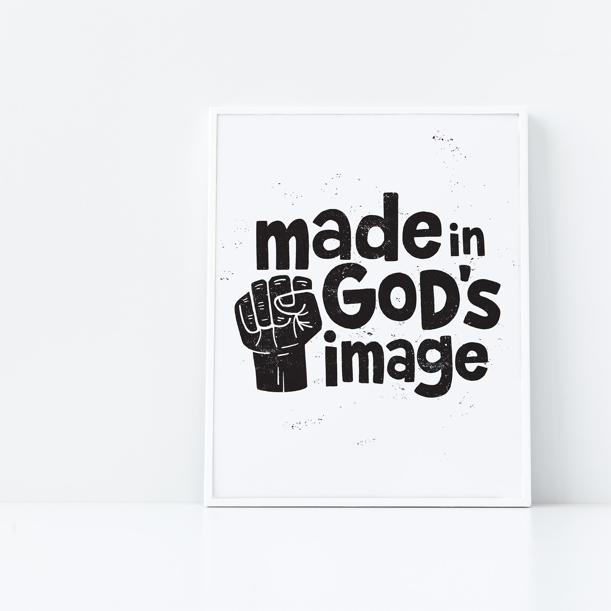 Genesis 1:27 Made in God's Image, Made in the Image of God, Black Lives ...