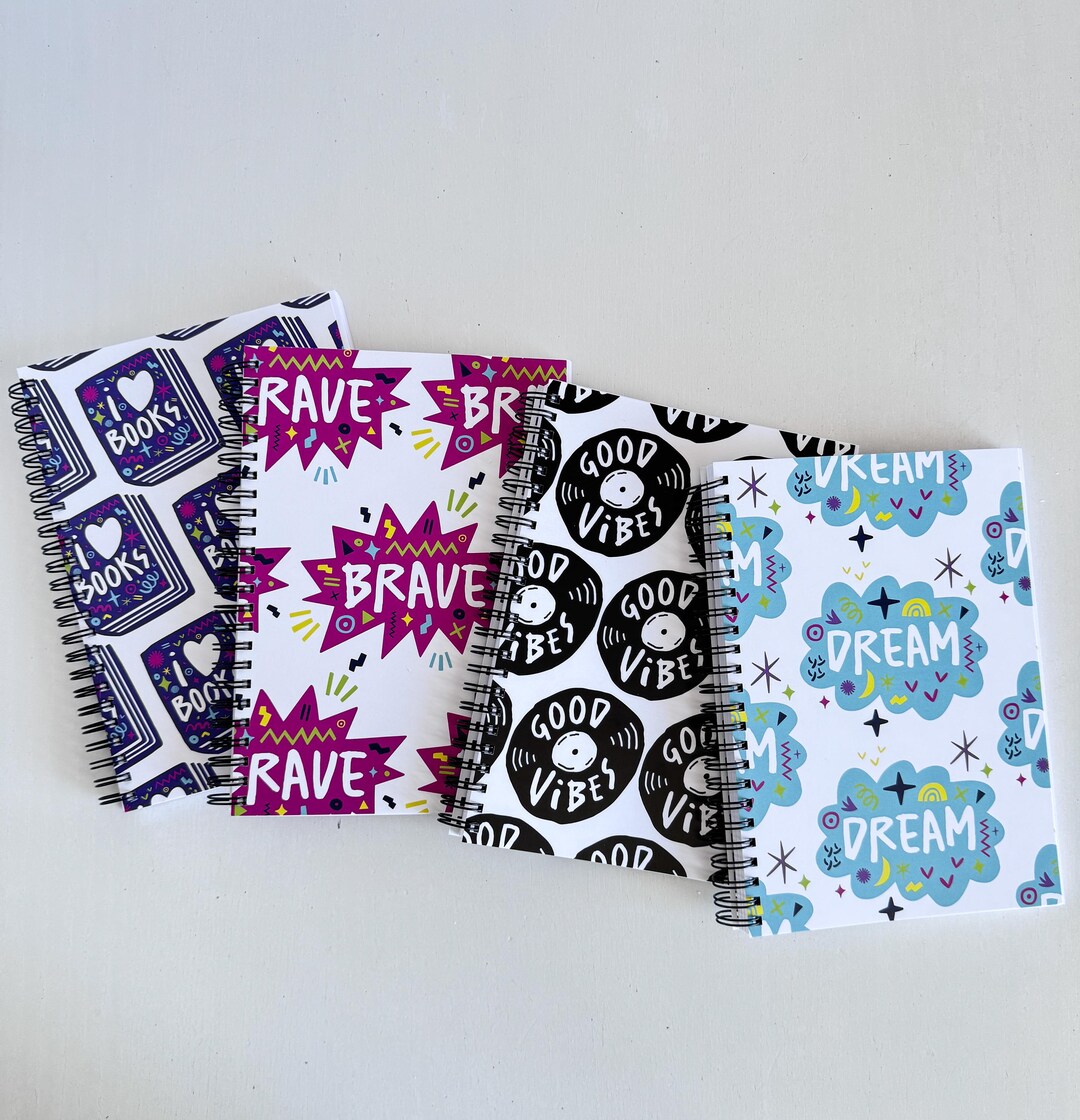 Encouragement Notebook Set Inspirational Notebooks Cute Notebooks Gift ...