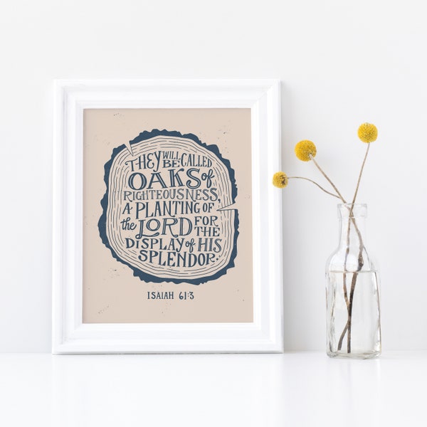 Isaiah 61 3 - Etsy