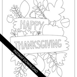 Happy Thanksgiving Card Download | Printable Thanksgiving Card ...
