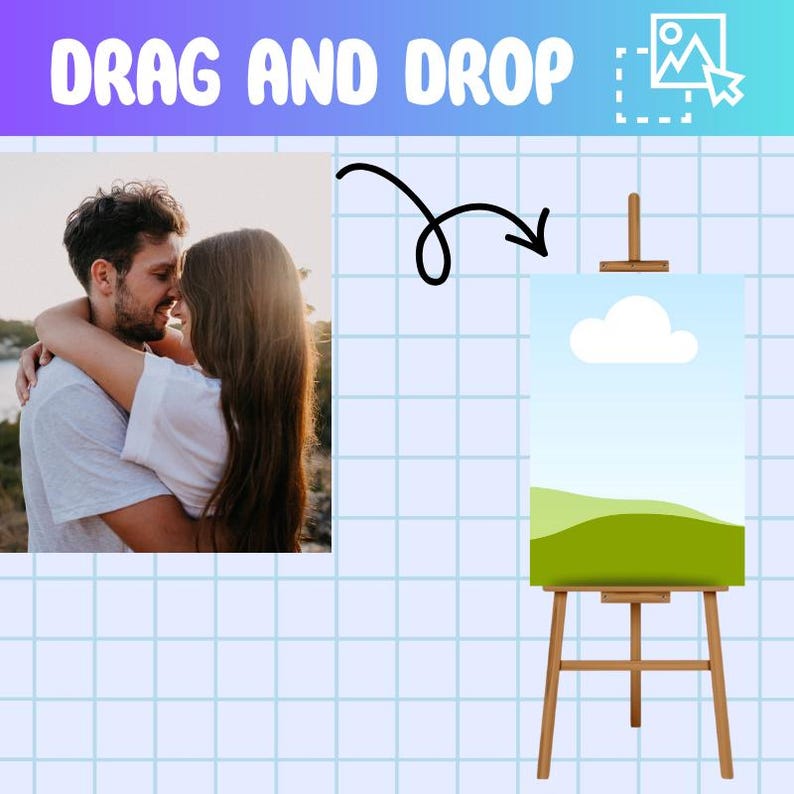 Editable Easel Sign Mockup Template, Baby Shower, Welcome Sign, Wedding ...