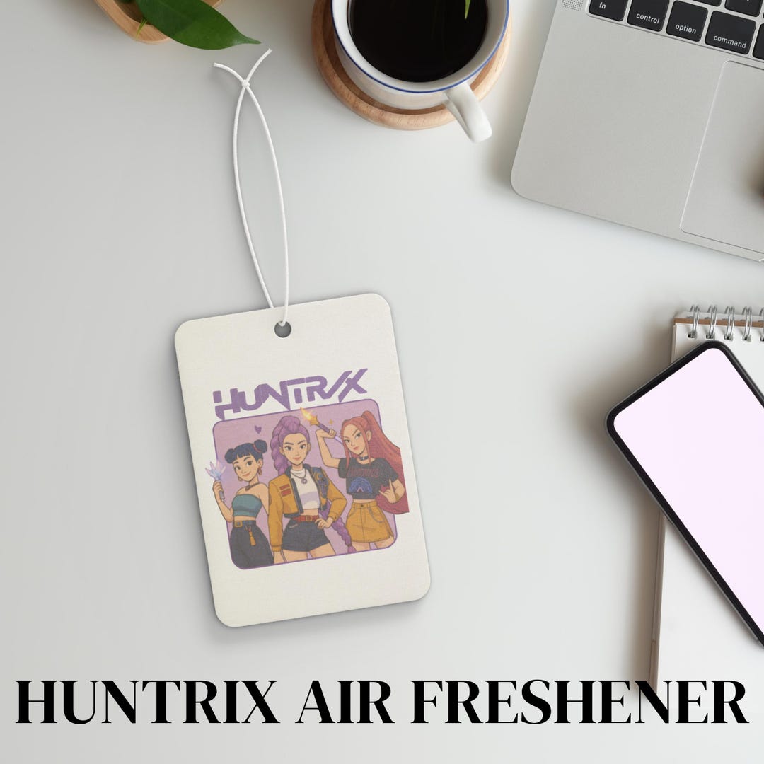 Huntrix Demon Hunters Air Freshener, Huntrix Scent, Demon Hunters Car ...