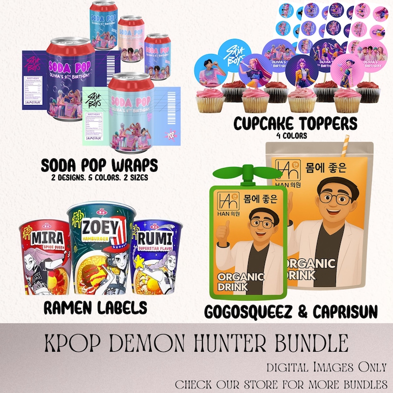 Huntrix Demon Hunters Ramen - Etsy