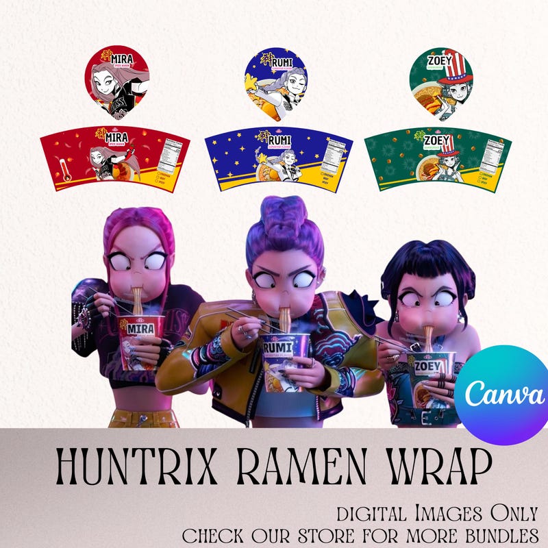 Huntrix Cosplay - Etsy