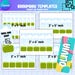 Bookmark Editable Canva Template, Printable Bookmarks Canva Frame, Drag ...