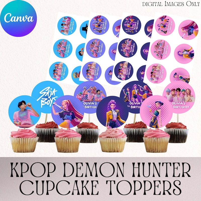 Saja Boys and Huntrix Themed Cakes - Etsy