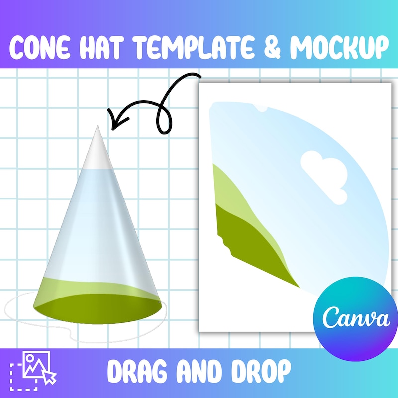 Mini Party Hats Digital - Etsy