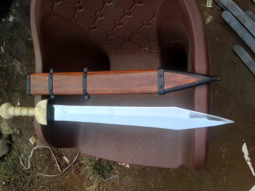 Hand-forged Roman Gladius Sword | High Carbon Steel Short Sword ...