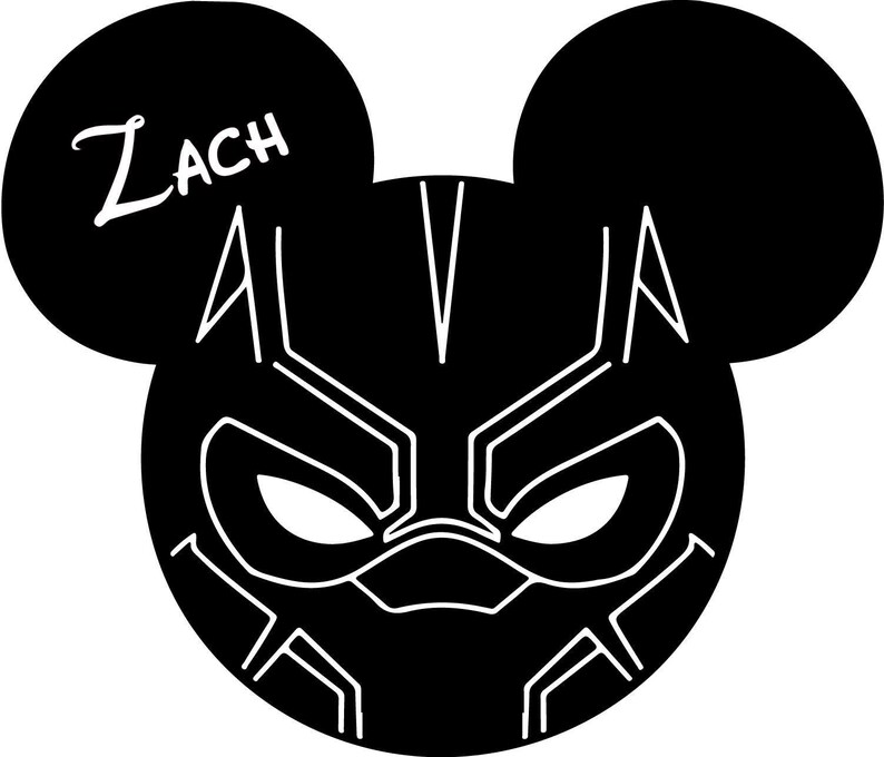 Personalized Marvel Mickey Fridge Magnet, Superhero Icon Custom Shape ...