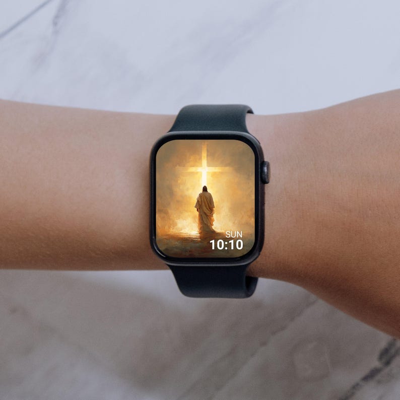 Jesus Cross Apple Watch Wallpaper: Christian Easter Watch Face ...
