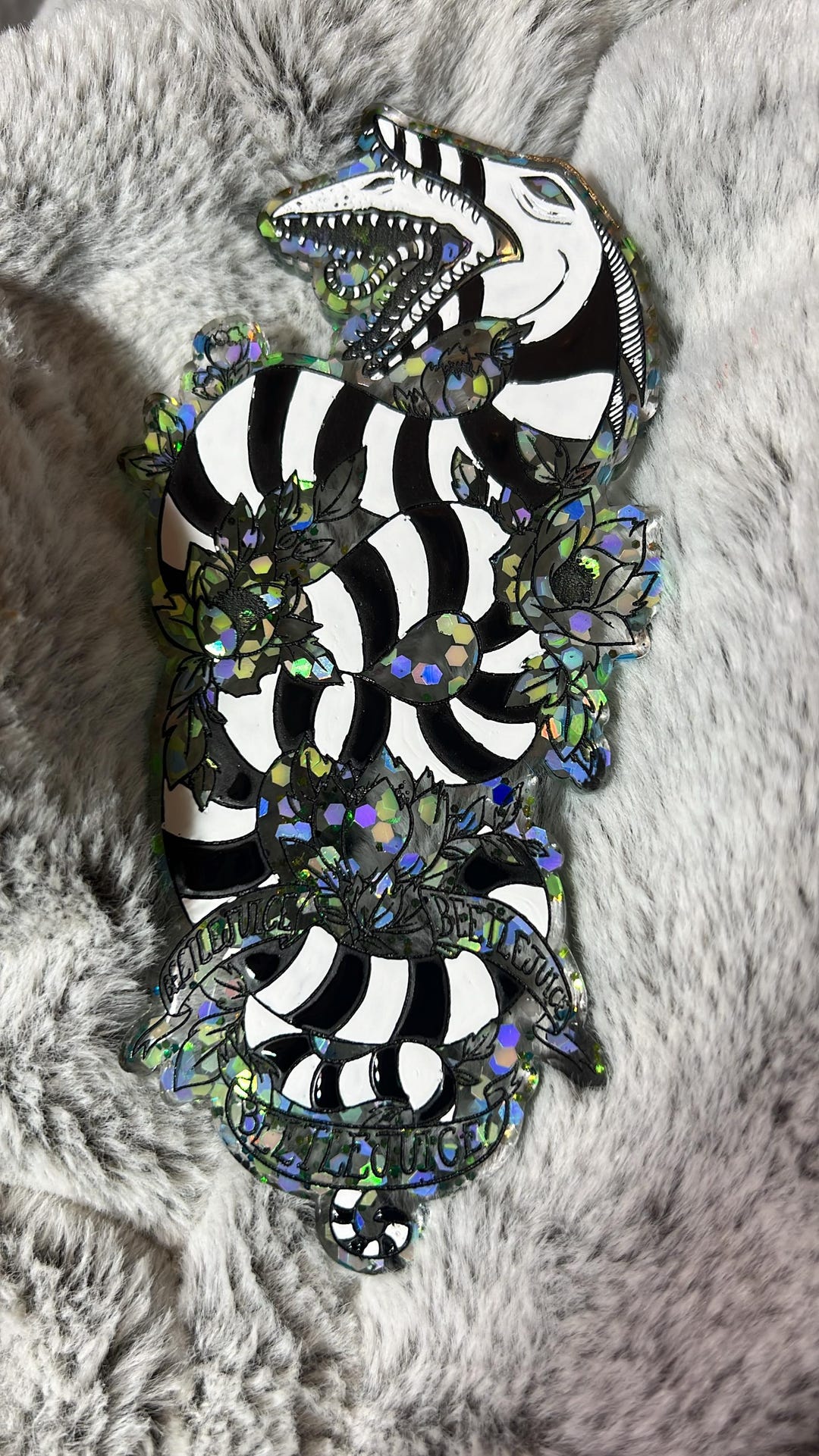 Beetlejuice Sandworm Flat Decoration Halloween DIY: Silicone Mold for ...