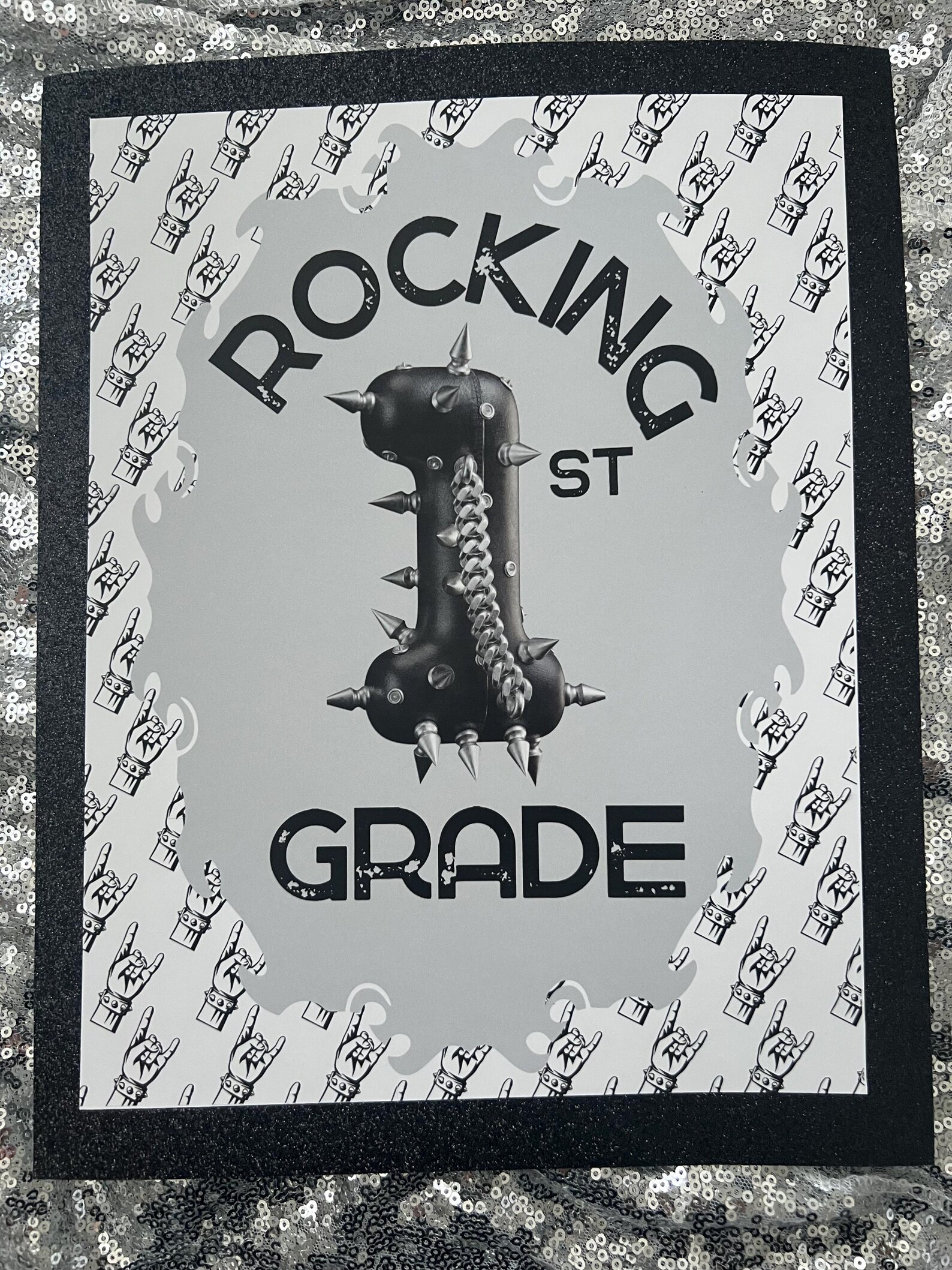 Rocker Theme - Back to School Printable Sign - Etsy