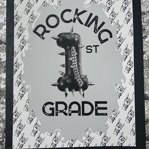 Rocker Theme - Back to School Printable Sign - Etsy