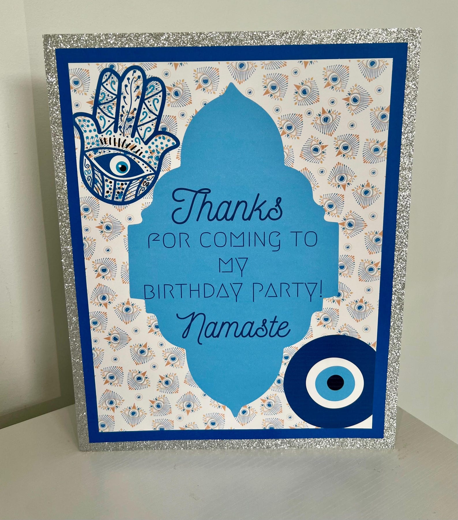 Evil Eye Theme Party Sign - Etsy
