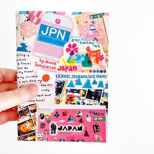 Japan Travel Journaling Ideas Zine Japan Zine Journaling Guide - Etsy