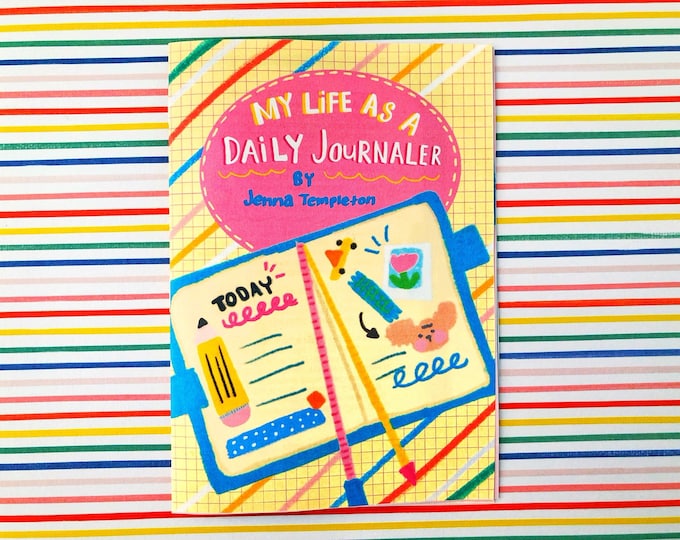 My Life as A Daily Journaler Zine Journaling Zine Daily Journal ...