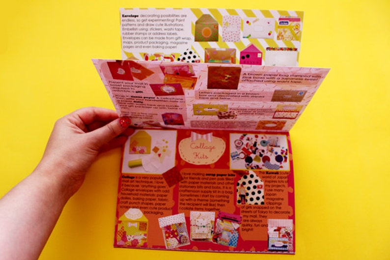 Happy Mail Day Zine | Pen Pal Ideas | Pen Pal Book - Etsy