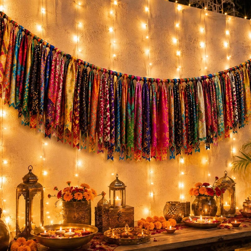 Colourful Paper Garlands - Etsy