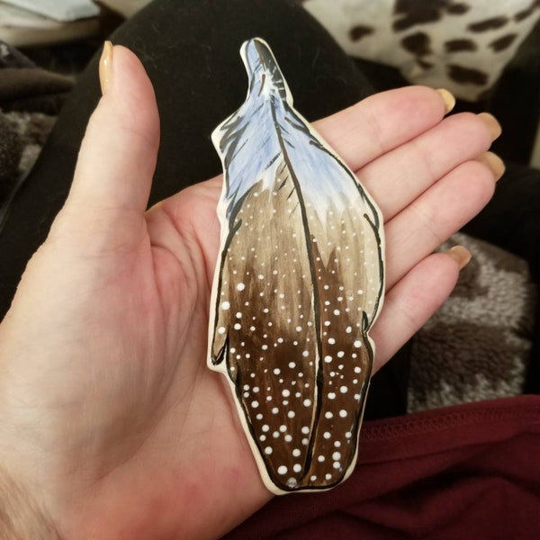 Ceramic Feather - Etsy
