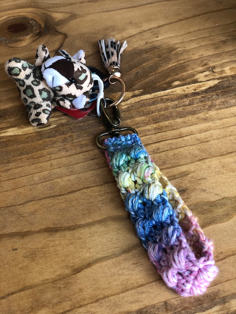 Boho Crochet Keychain PDF Pattern - Etsy