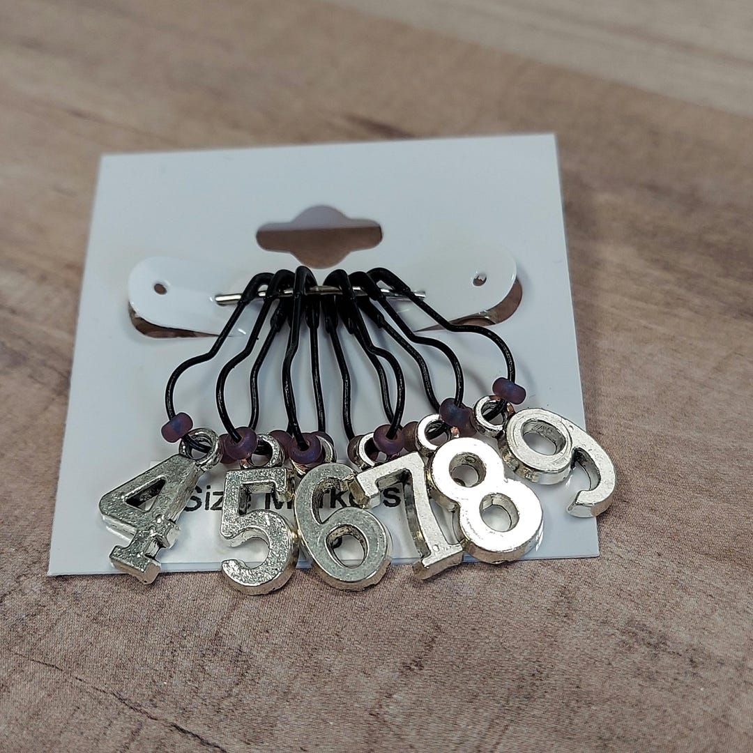 Large Print Needle or Hook Size Markers - Etsy