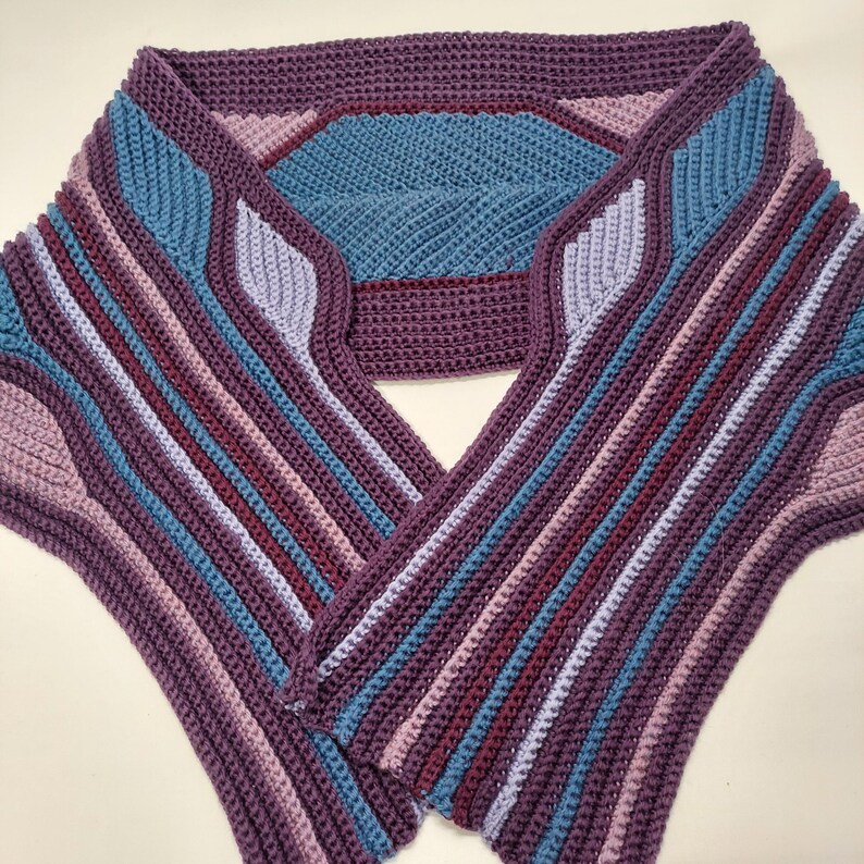 Falling Leaves Wrap Crochet Pattern - PDF Download - by Grace Fross ...