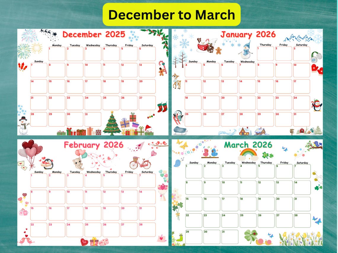 2025–2026 School Year Calendar PDF – Editable and Printable Academic ...