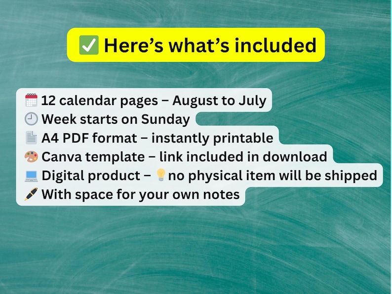 2025–2026 School Year Calendar PDF – Editable and Printable Academic ...