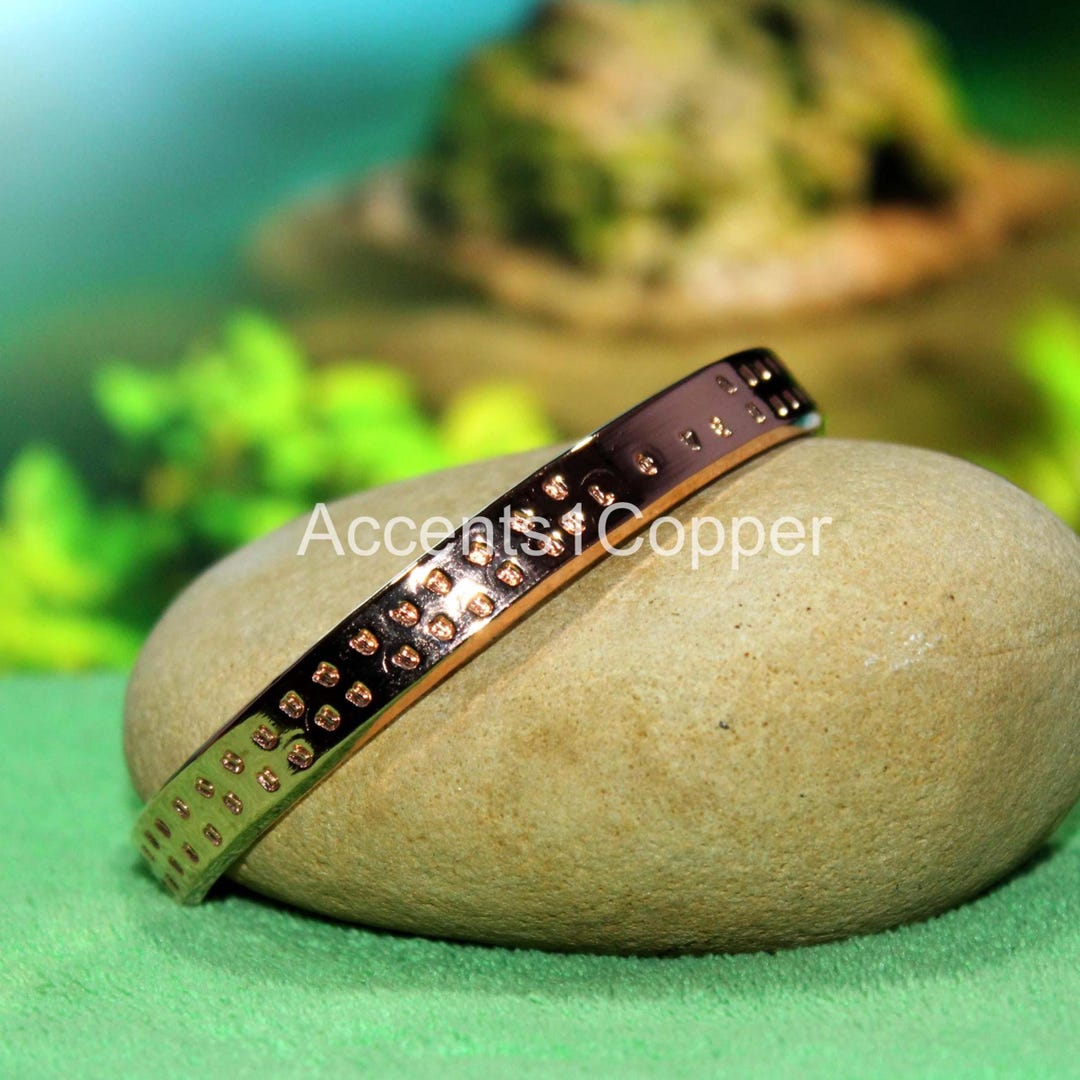 Handmade Adjustable Copper Bangle, Minimalist Jewelry - Etsy