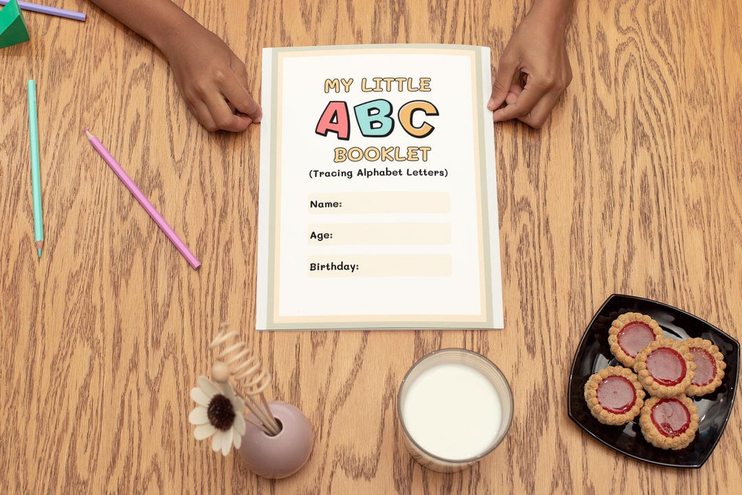My Little ABC Tracing Booklet | Fun Alphabet Tracing for Preschoolers ...