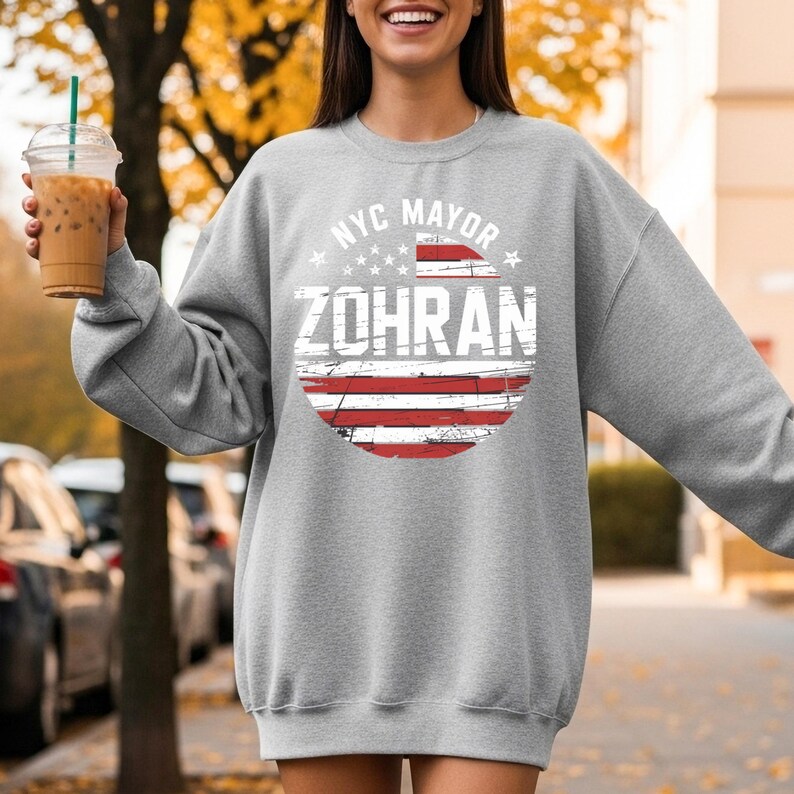 Zohran for NYC Mayor USA Flag Shirt, Political Pride - Etsy