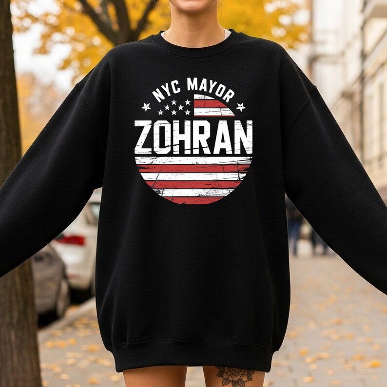 Zohran for NYC Mayor USA Flag Shirt, Political Pride - Etsy