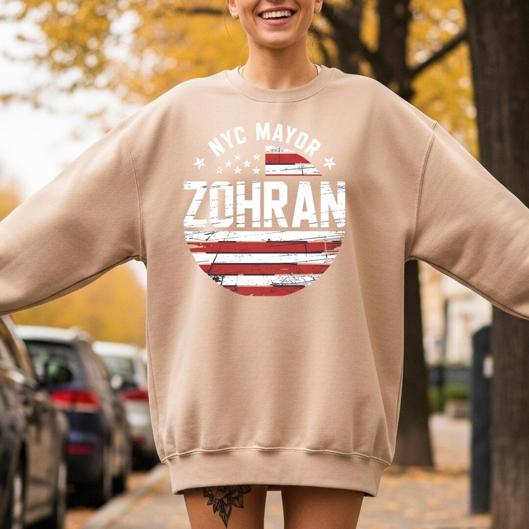 Zohran for NYC Mayor USA Flag Shirt, Political Pride - Etsy
