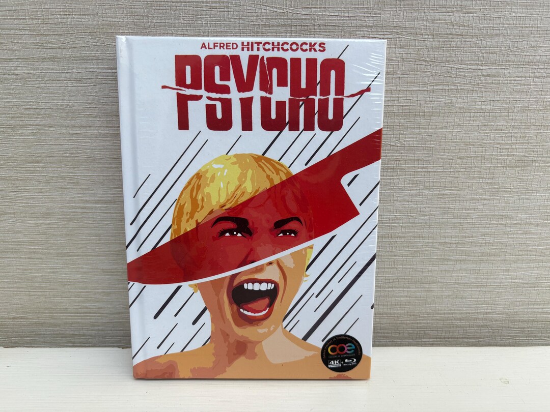Alfred Hitchcock's Psycho - Limited Edition 4UHD + Blu-ray Steelbook ...